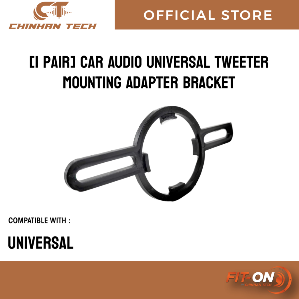 Car Audio Universal Tweeter Mounting Adapter Bracket (1 Pair) | Shopee ...