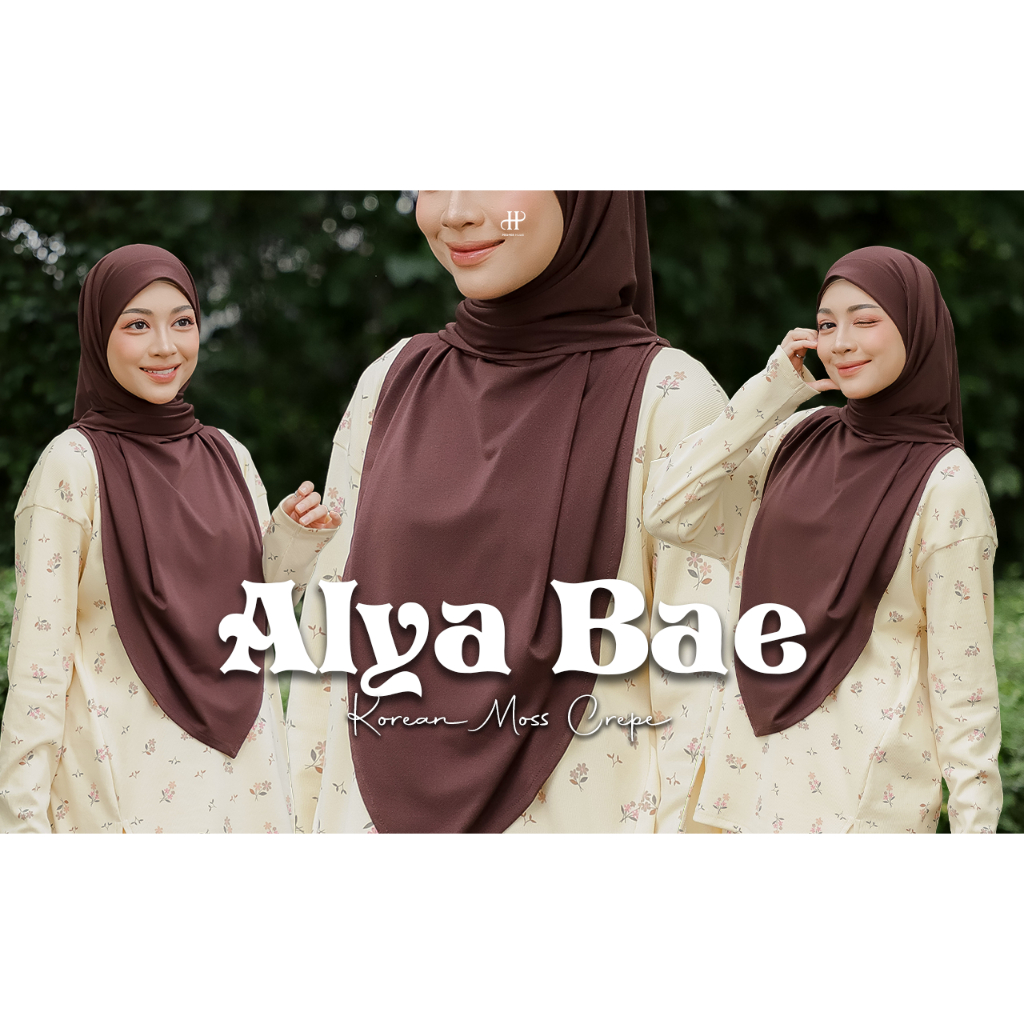 ALYA BAE [ SEMI INSTANT ] By PROPERHIJAB | Shopee Malaysia