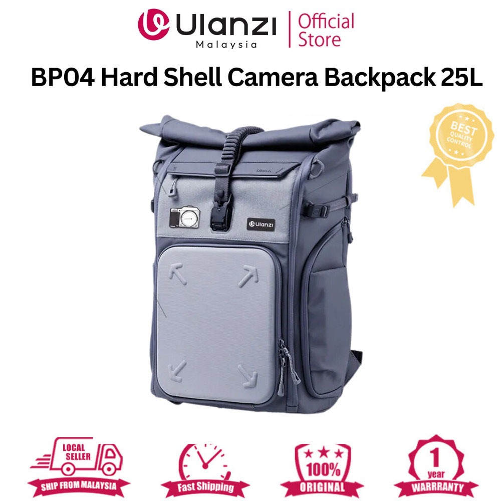 Ulanzi BP04 Hard Shell Camera Backpack Large Capacity Photography Bag ...