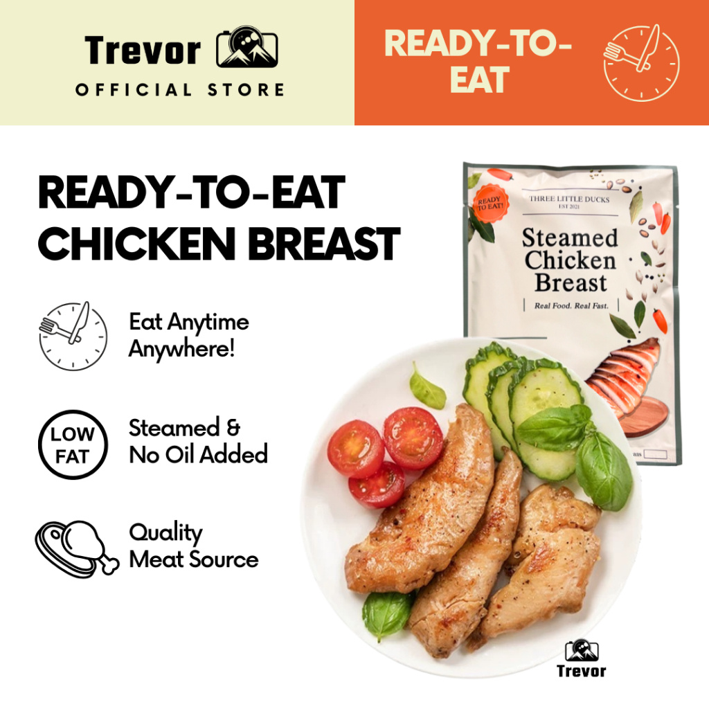 TREVOR Ready To Eat Chicken Breast [100g] - Travel Camping Hiking ...