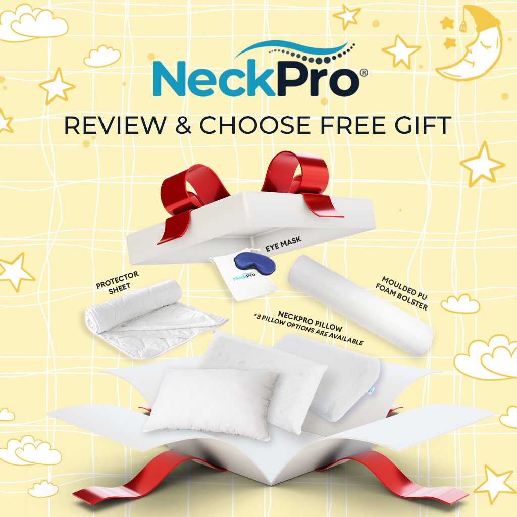 NeckPro Review & Choose Free Gift - Non DBS | Shopee Malaysia
