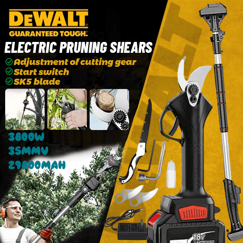 electric pruning shears cordless cutter tree electric scissors cutter ...