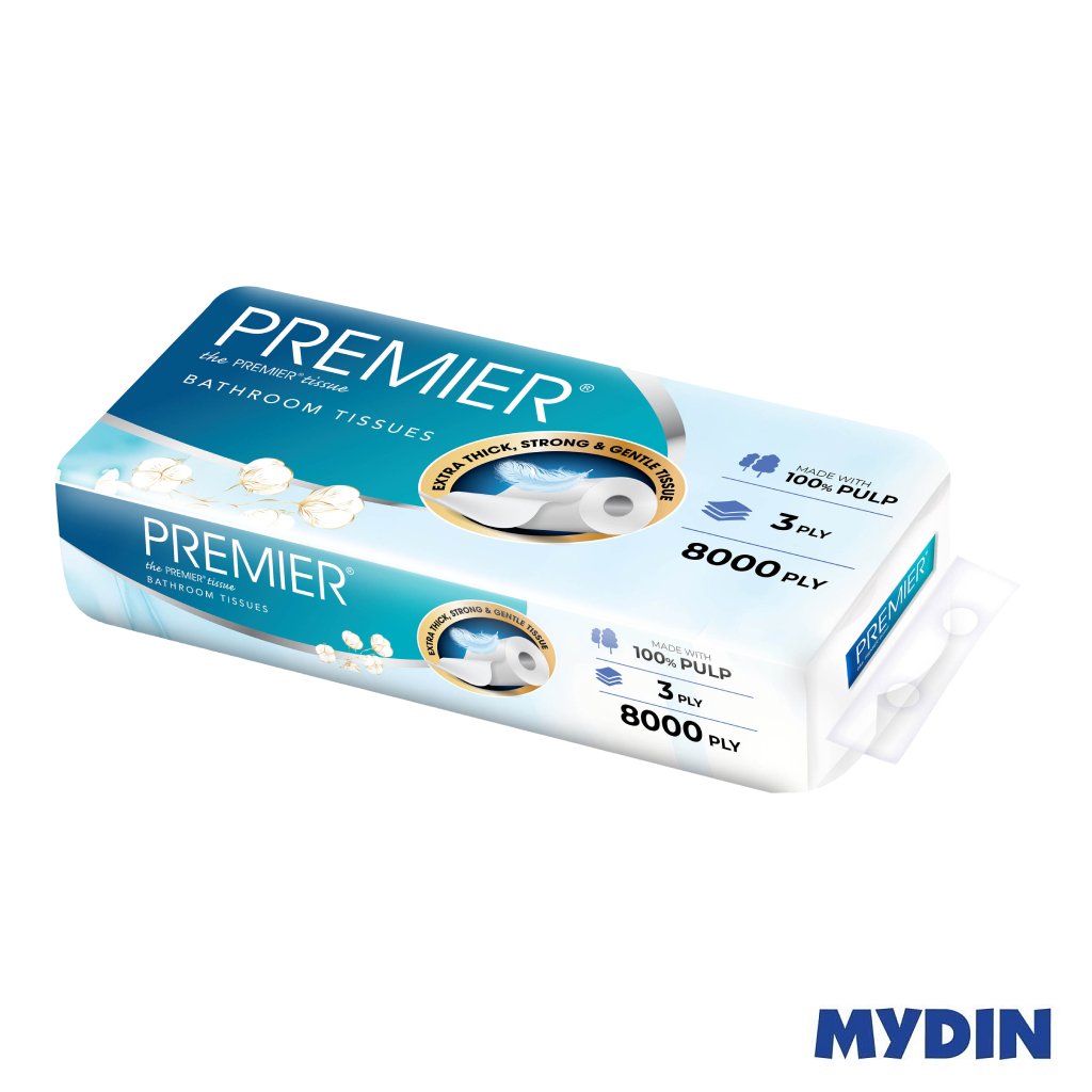 Premier Pulp Toilet 3Ply Rolls (10 Rolls) | Shopee Malaysia