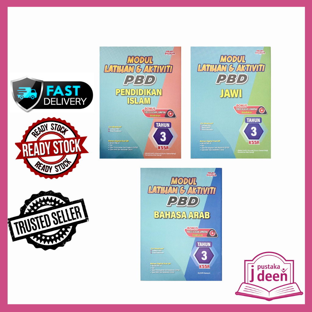 JDEEN BUKU LATIHAN TAHUN 3 - MODUL LATIHAN & AKTIVITI PBD 2025 | Shopee Malaysia