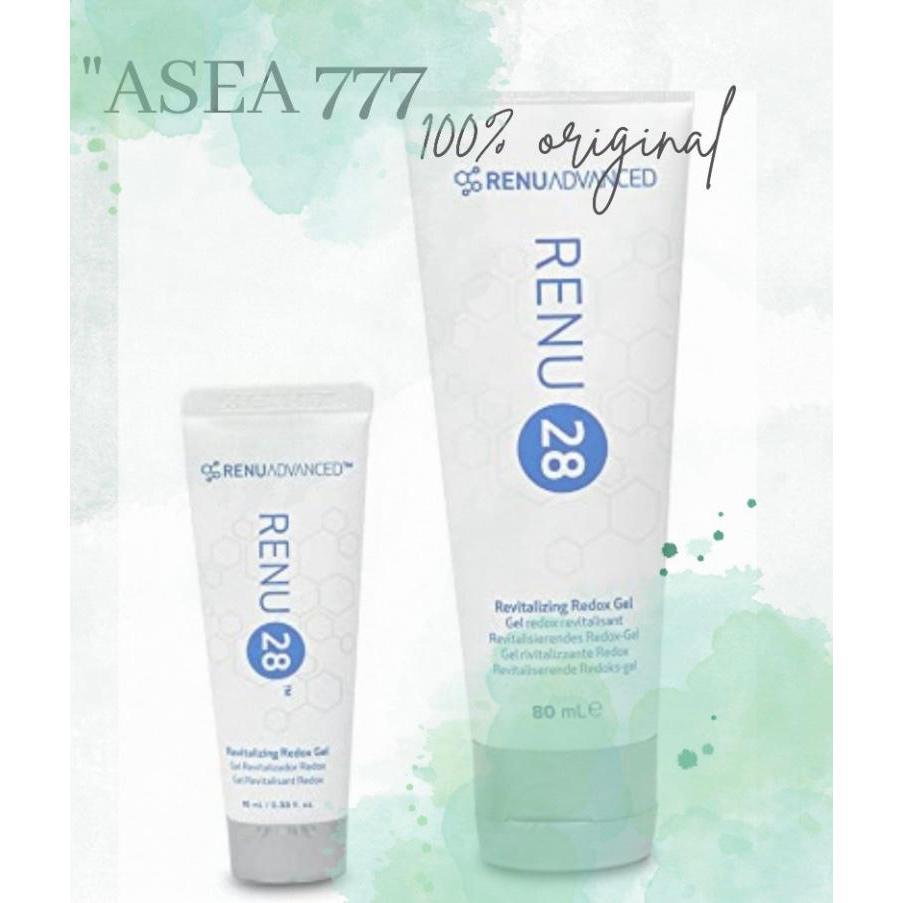 ASEA Renu28 Revitalizing Redox Gel 90ML FREE Sample Gel 10ML (Original ...