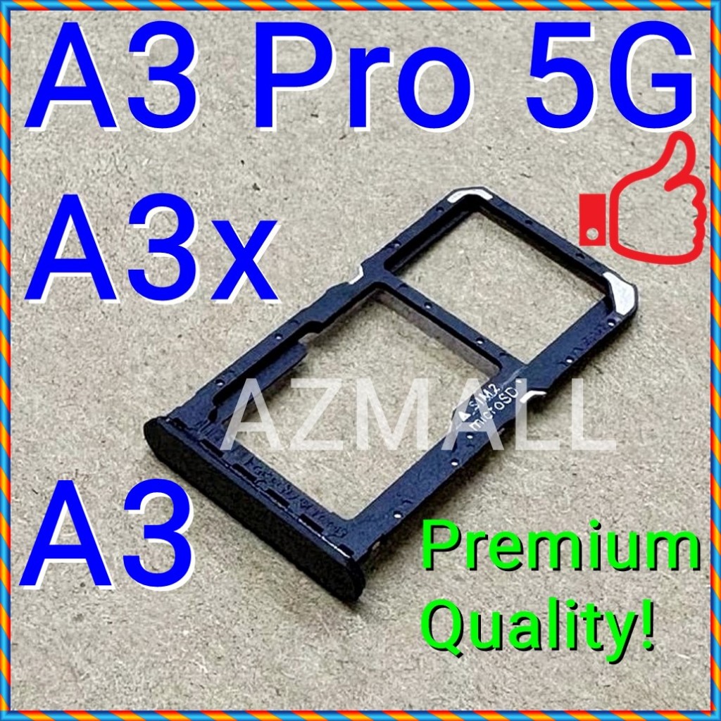 (2 Colors) NEW ORI Dual SIM Card Tray Slot Holder for Oppo A3 Pro 5G ...