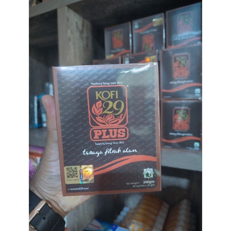 KOFI29 KOFI 29 PLUS 20GM x 10 SACHETS (1 BOX) kopi29 kopi 29 warna ...