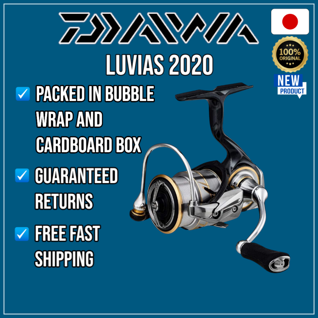 DAIWA 20 Luvias Spinning Reel Series Mesin Pancing | Shopee Malaysia
