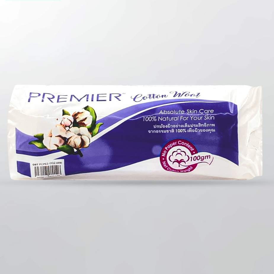 [READYSTOCK] PREMIER COTTON WOOL (100g Packing) | Shopee Malaysia