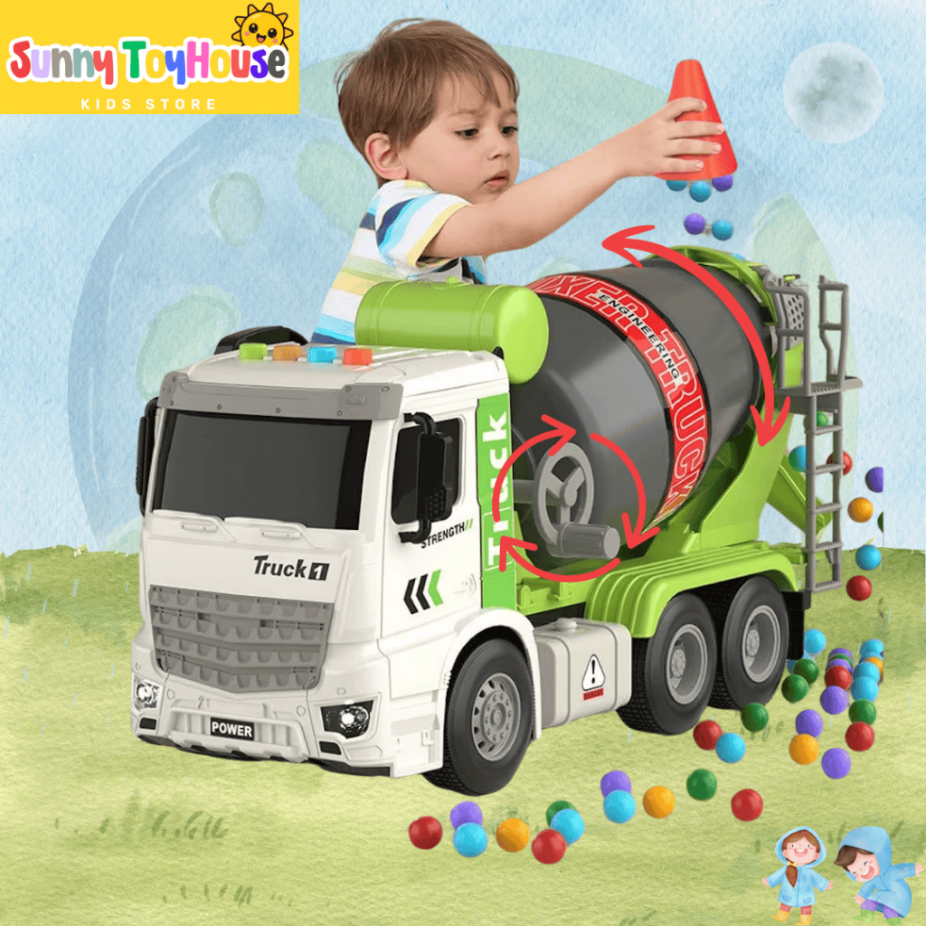 SUNNY Premium Oversized Inertia Simulation Lighting Music Mixing Cement ...