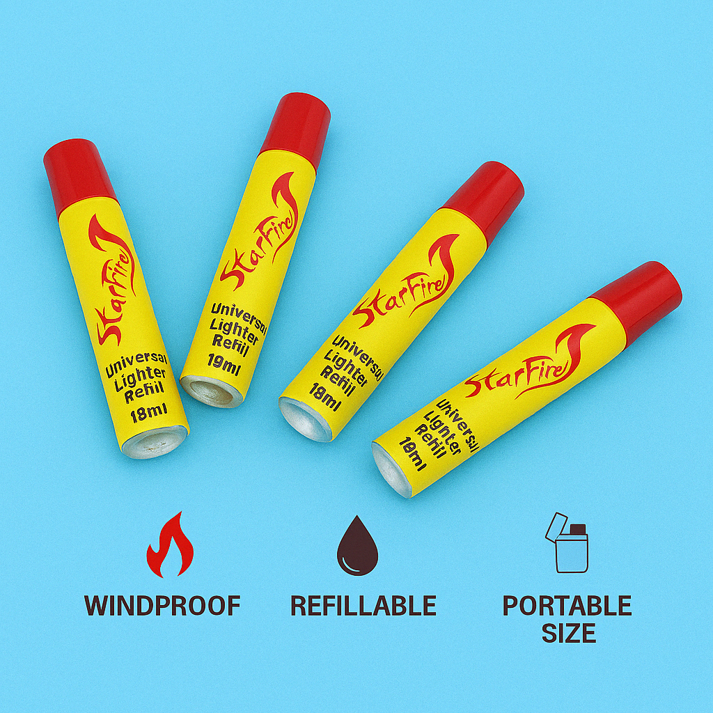 Starfire Universal Lighter Gas Refill 18ml Use For All Lighter In Shop ...