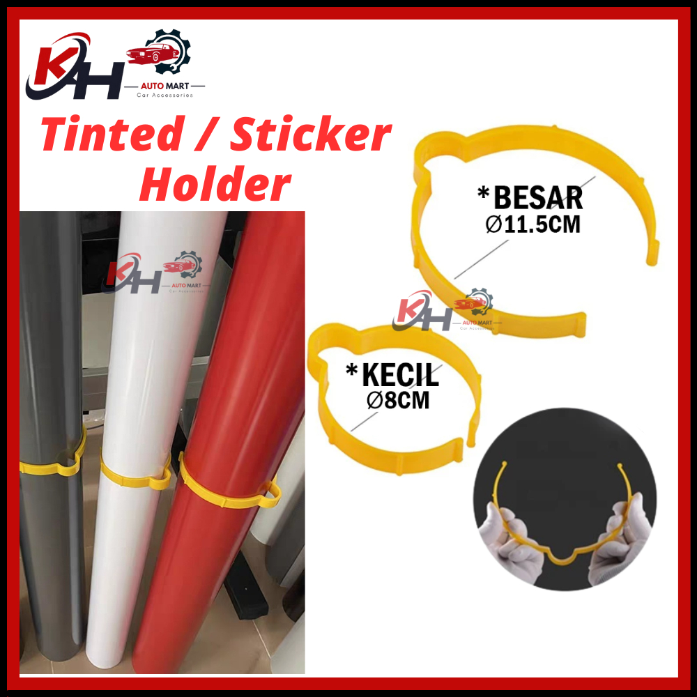 Tinted Sticker Holder | Car Sticker/Tint Film Clip Organizer | Tinted ...