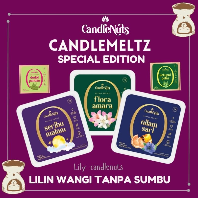 Candlenutsbynadia RAYA ROYAL SERIES candlenuts lilin wangi | Shopee ...