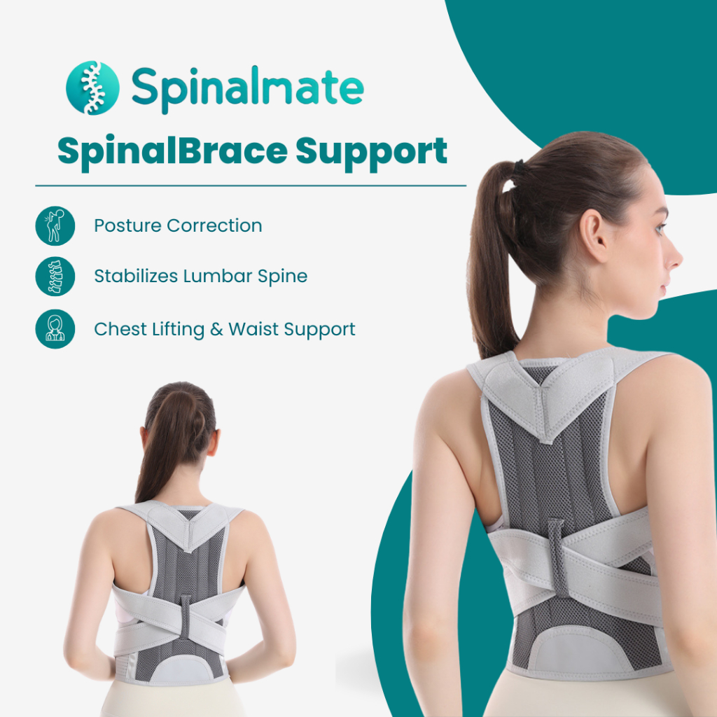 Spinalmate SpinalBrace anti-Hunchback Posture Correction Lumbar Support ...