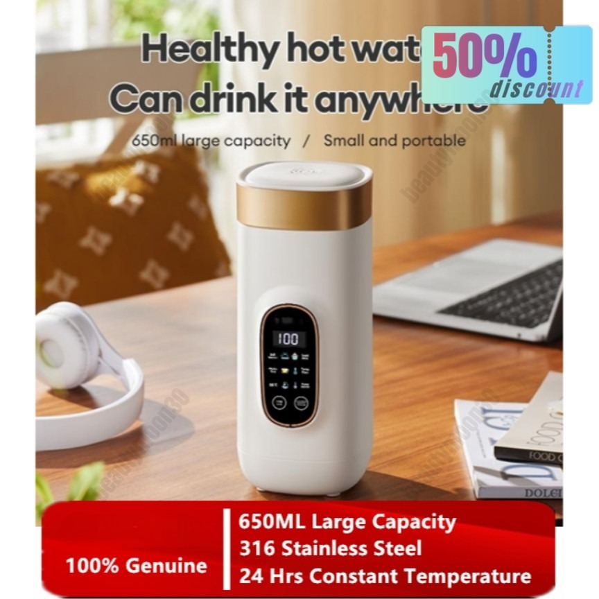 550ml Electric Kettle Portable Heating Cup Multifunction Boiled Water ...