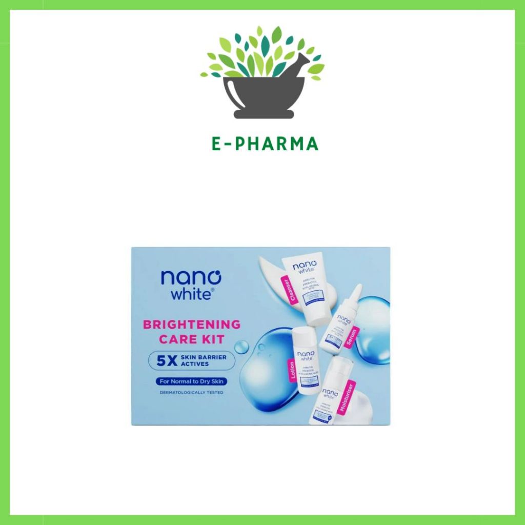 Nano White Brightening Care Kit Trial Set (Face Cleanser 10ml ...