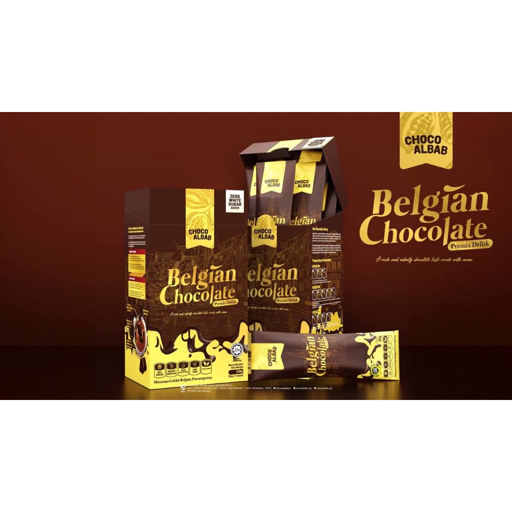 BELGIAN CHOC DRINK-7 SACHET | Shopee Malaysia