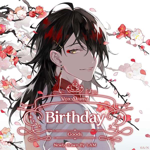 (Pre-o) NIJISANJI EN Vox Akuma Birthday Goods 2025 / 彩虹社 EN ヴォックス・アクマ 生日紀念套組2025 | Shopee Malaysia