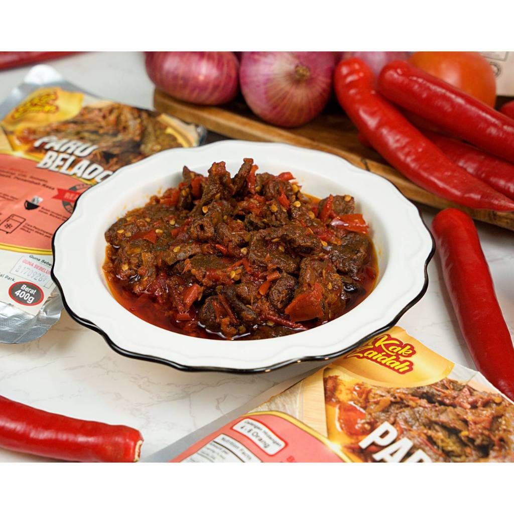 KAK ZAIDAH READY-TO-EAT PARU BELADO 400G | Shopee Malaysia