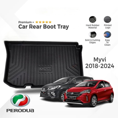 🔥Premium Quality🔥Car Non Slip Boot Tray Perodua Proton Honda Ativa ...