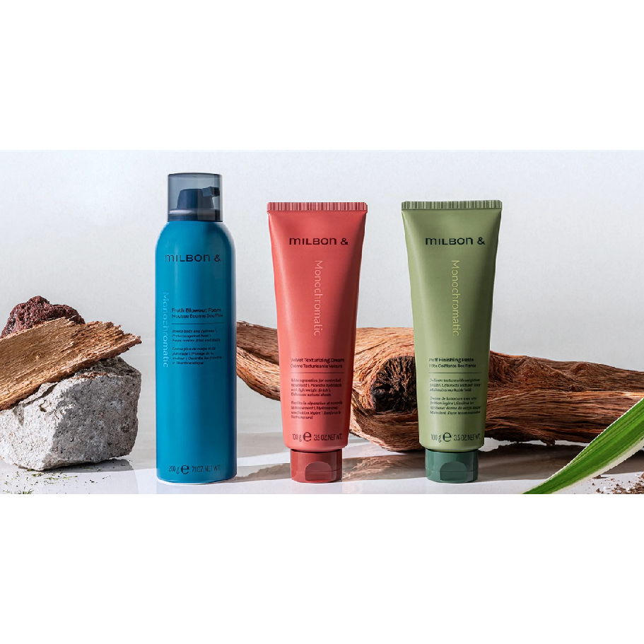 MILBON 】 MILBON＆ Monochromematic Series / velvet texturizing cream 100g ...
