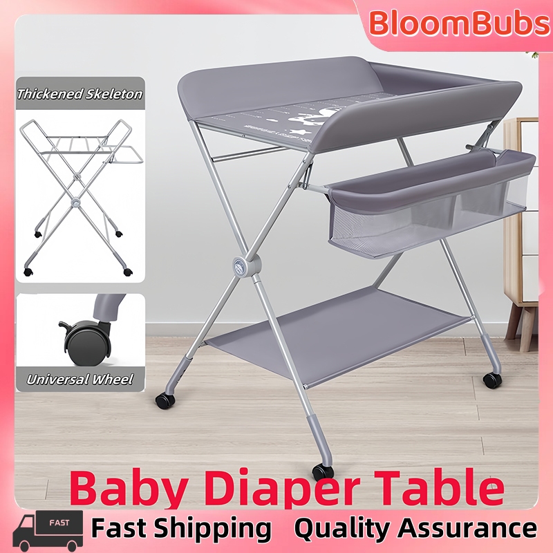 Foldable Baby Diapers Changing Table Diapers Table Multi Function ...