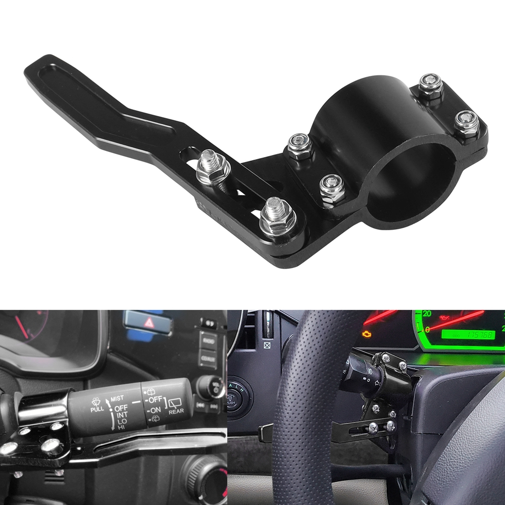 New!!! Chrome Type Aluminium Car Turn Signal Lever Extender Steering ...