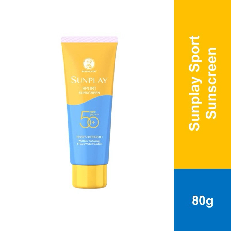 Mentholatum Sunplay Sport 120 SPF 50+ PA++++ (80g) | Shopee Malaysia