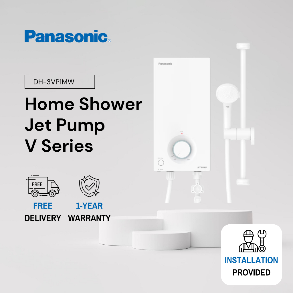 [𝐅𝐑𝐄𝐄 𝐃𝐄𝐋𝐈𝐕𝐄𝐑𝐘] PANASONIC Home Shower Water Heater DC Pump VP Series ...