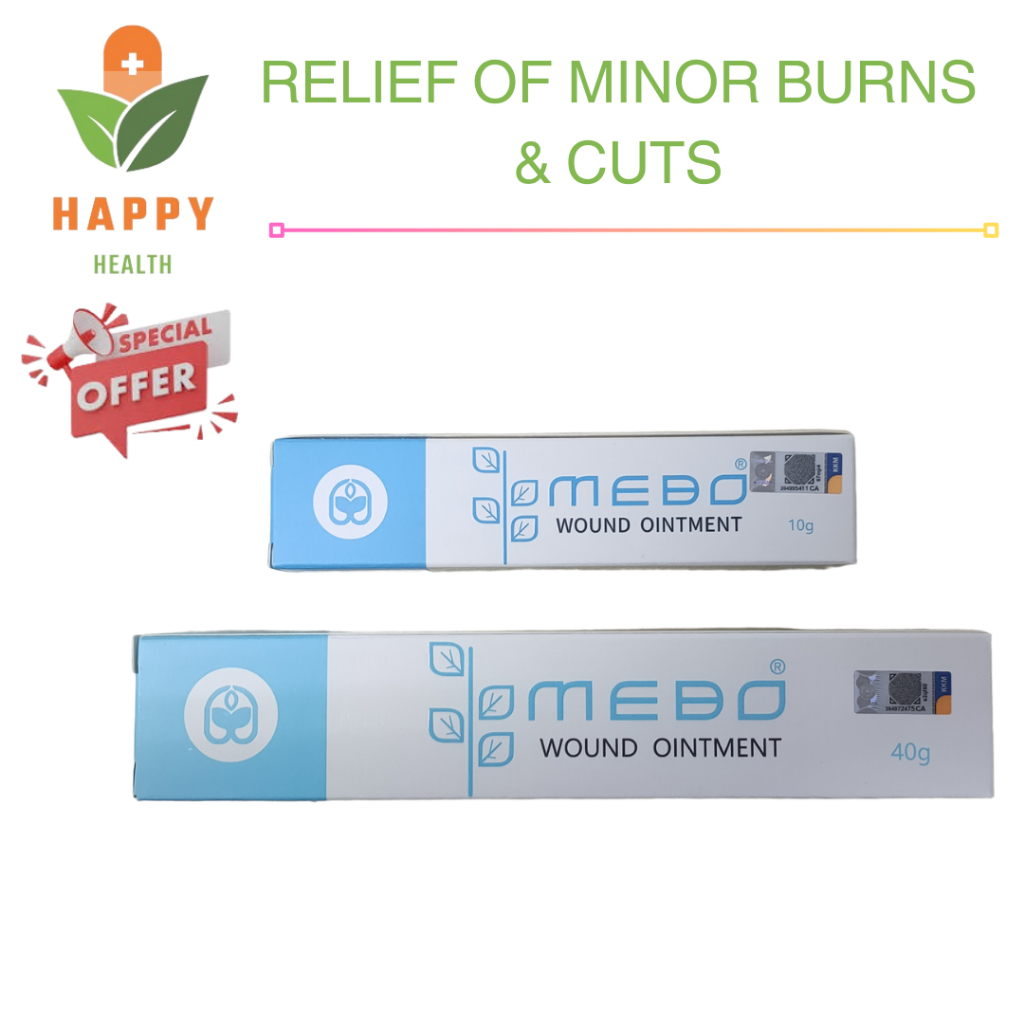 Mebo Wound Ointment 40G - For Minor Wound, Burns & Cuts | Shopee Malaysia