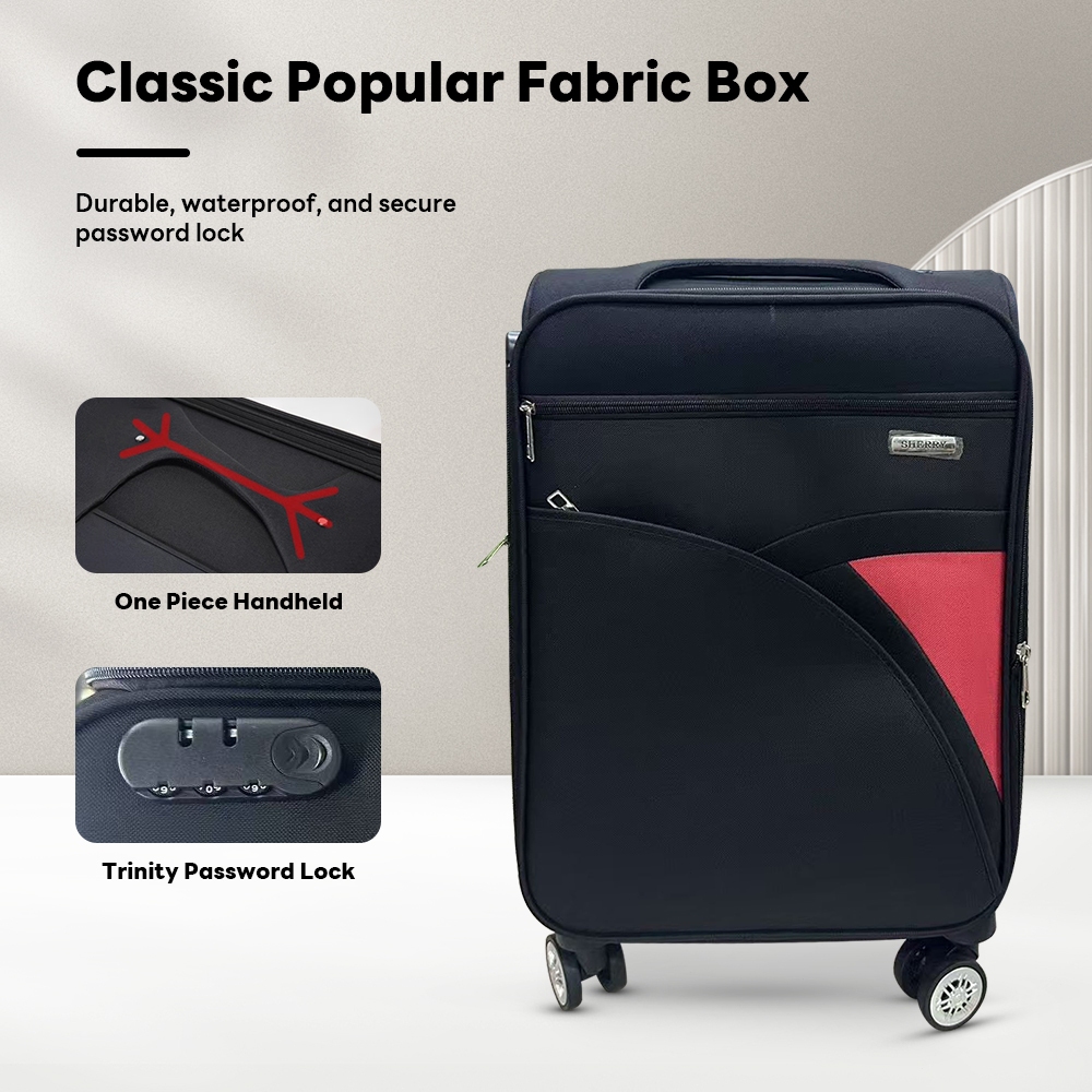 KINGSUN Canvas Luggage 20/24/28 Inch Nylon Soft Case Anti-Scratch 4 ...