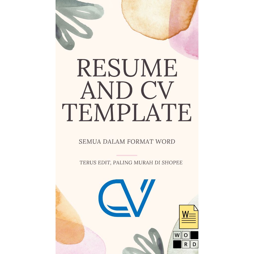 🔥PROMO🔥 20+ Sets Quality Professional Resume/CV/CL Templates (Format ...