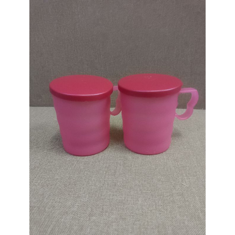 Tupperware Mug with Cover,350 ml (2 pcs) | Shopee Malaysia