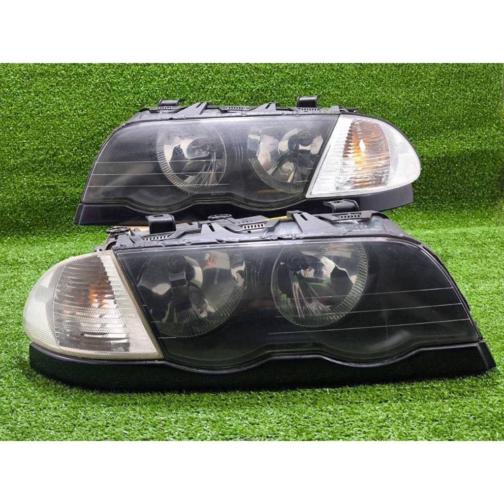 JDM BMW E46 PFL Pre Facelift Lampu Depan headlamp HALFCUT SET | Shopee ...