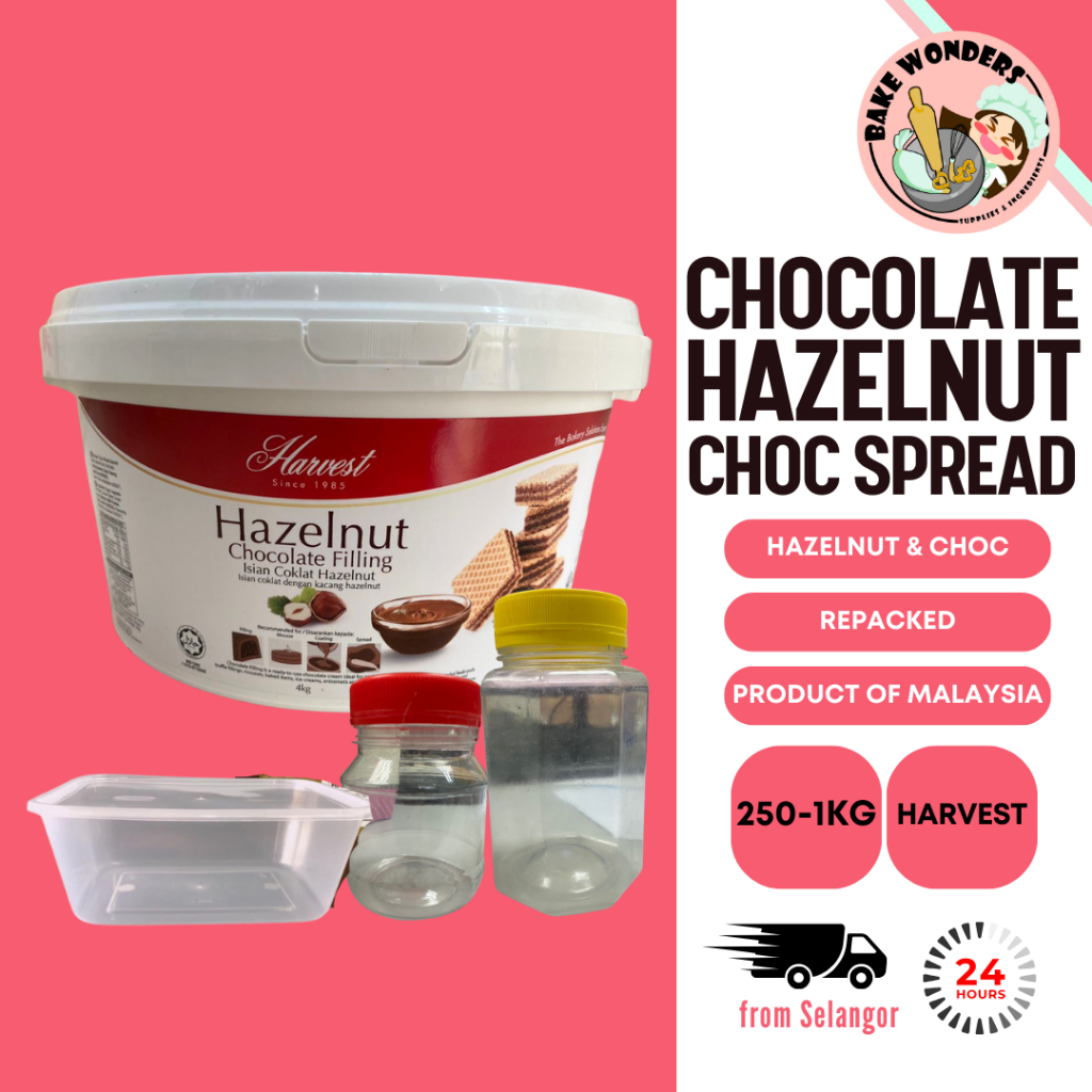 Repacked Harvest Hazelnut Chocolate Filling/Choc Fillin/Choc topping ...