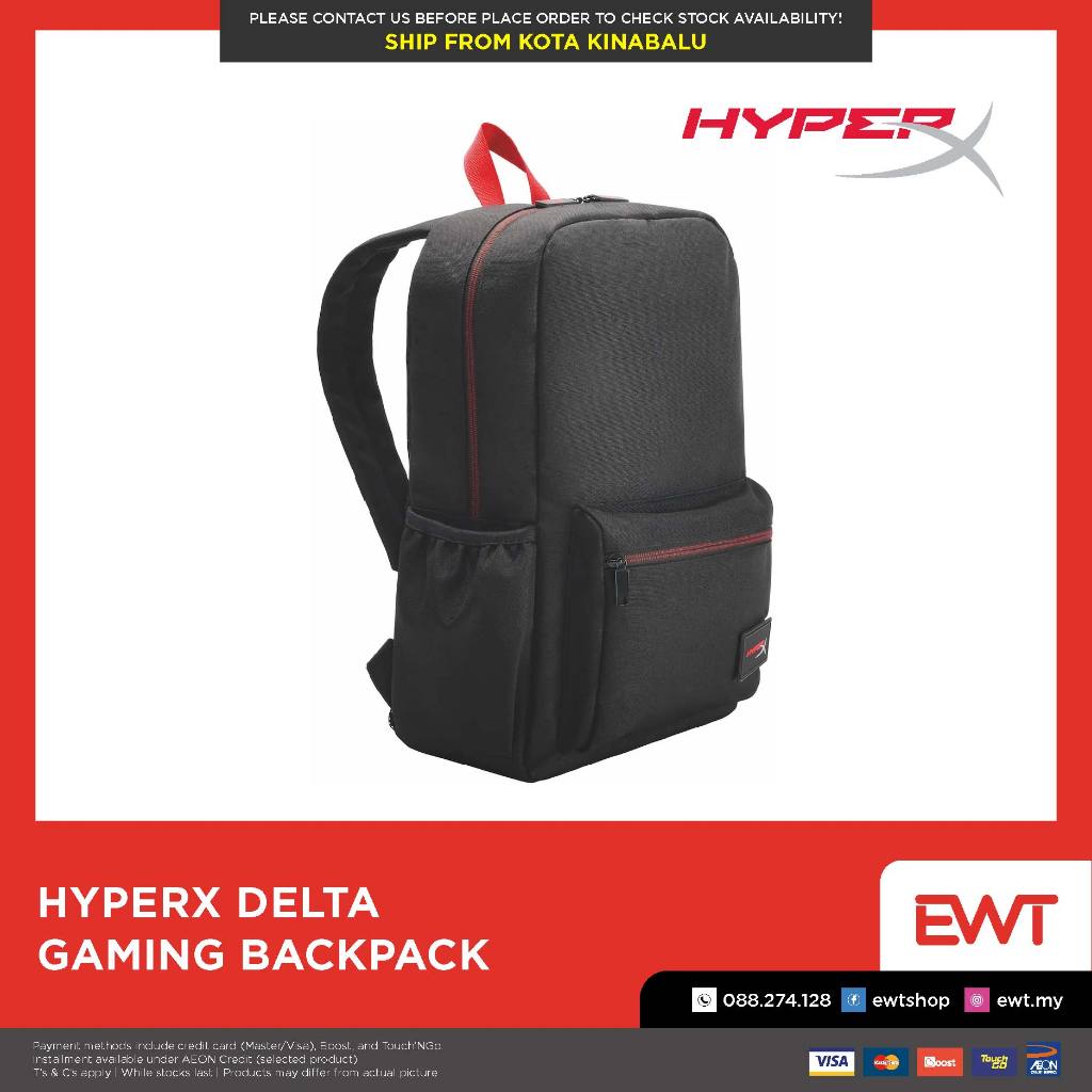 HyperX Delta Backpack 100% ORIGINAL | Shopee Malaysia