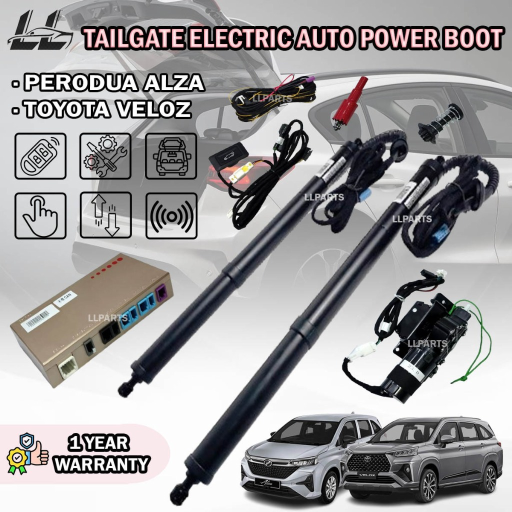 Perodua Alza / Toyota Veloz Plug & Play Electric Auto Tailgate Power ...