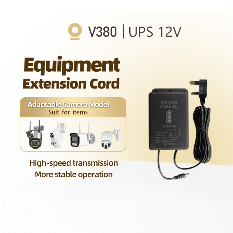 V380 12V 2A Mini UPS Battery Backup for WiFi Router Modem and Outdoor ...