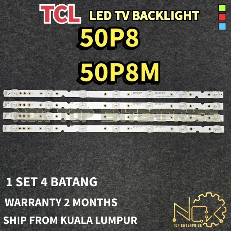 TCL 50P8 50P8M TV LED BACKLIGHT BARU READY STOCK | Shopee Malaysia