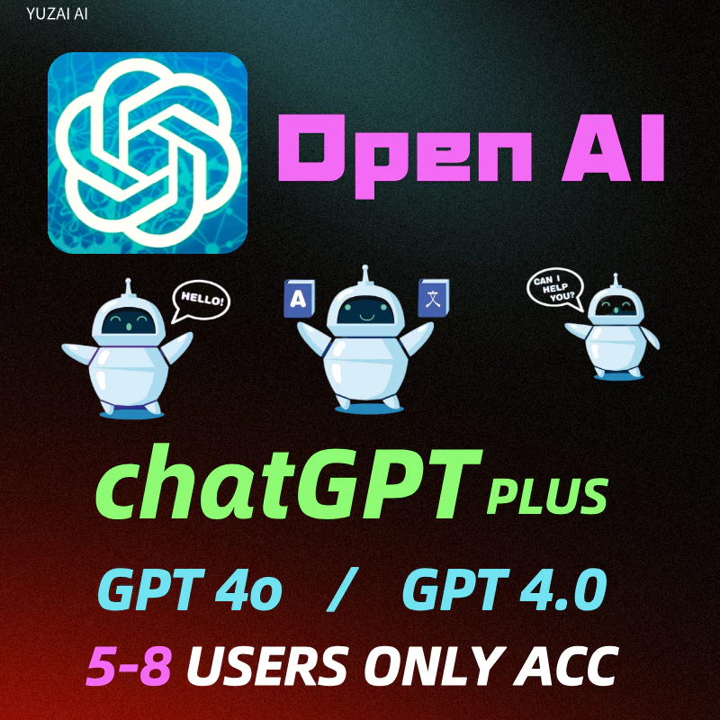 [ FAST 24/7 ] ChatGPT Plus Premium | Turbo GPT-4 4o Vision | Unlock AI for Smart | Shopee Malaysia