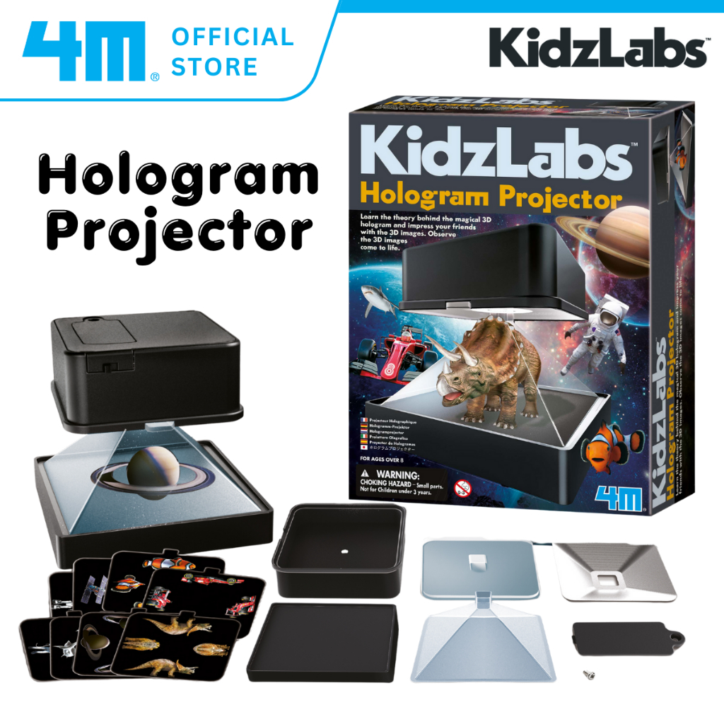 4M KidzLabs / Hologram Projector - STEAM Education Toys | Shopee Malaysia