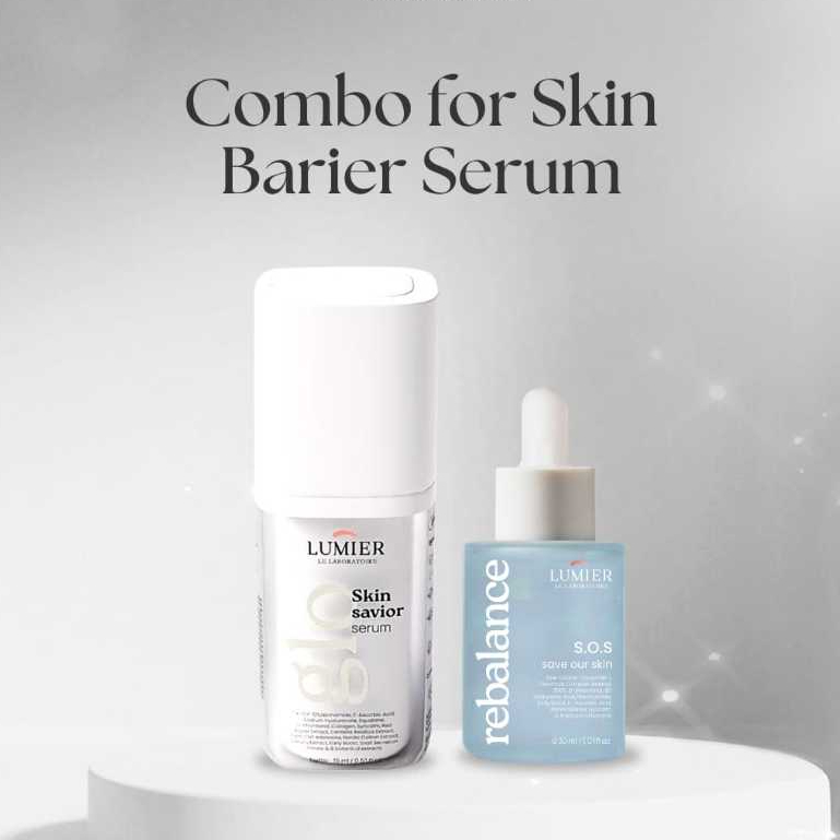 LUMIER - COMBO FOR SKIN BARRIER SERUM (SKIN SAVIOR + SOS SERUM ...