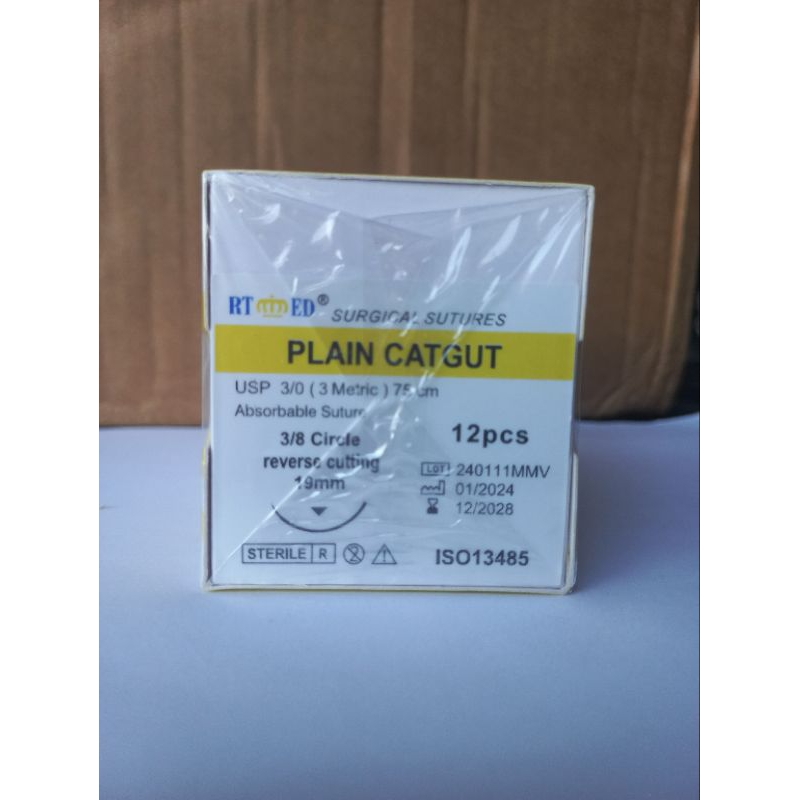 PLAIN CATGUT 3/0 FOR VET | Shopee Malaysia