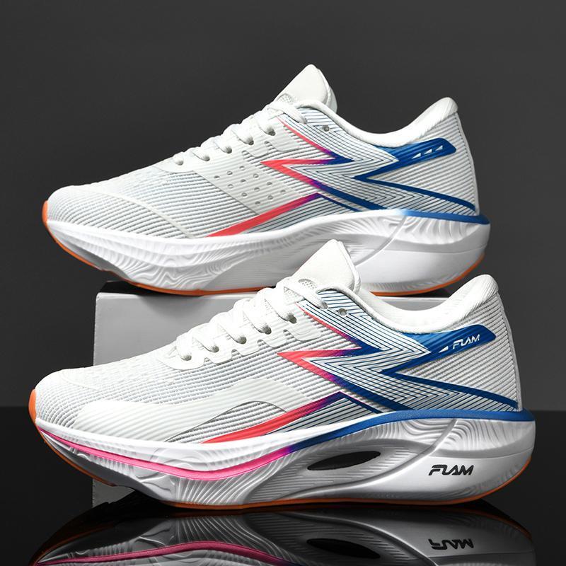 New men and women breathable sports shoes, elastic running shoes ...