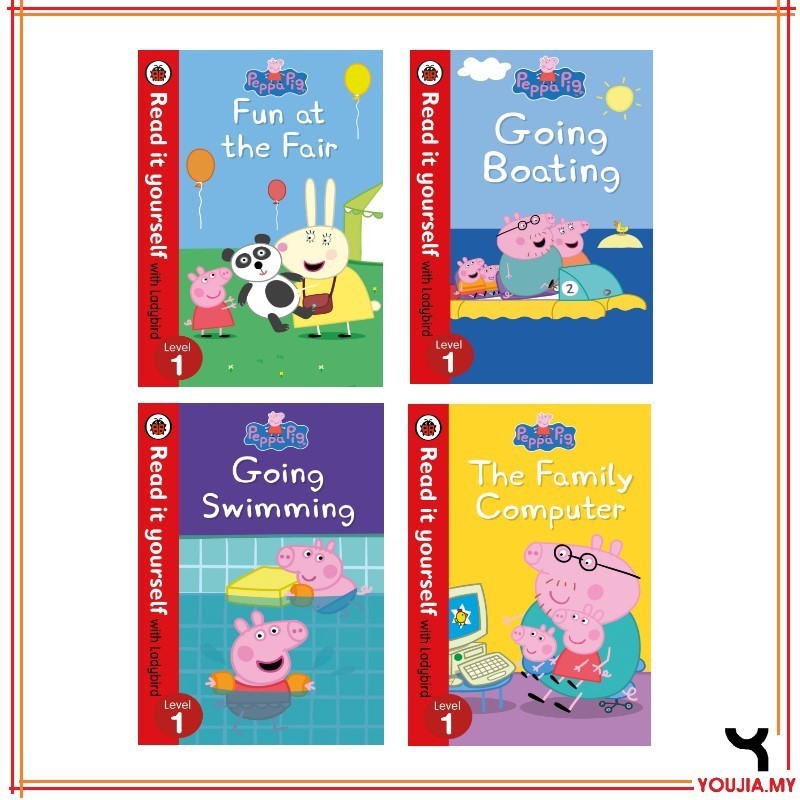 LADYBIRD Peppa Pig: Read It Yourself - Level 1 | Shopee Malaysia
