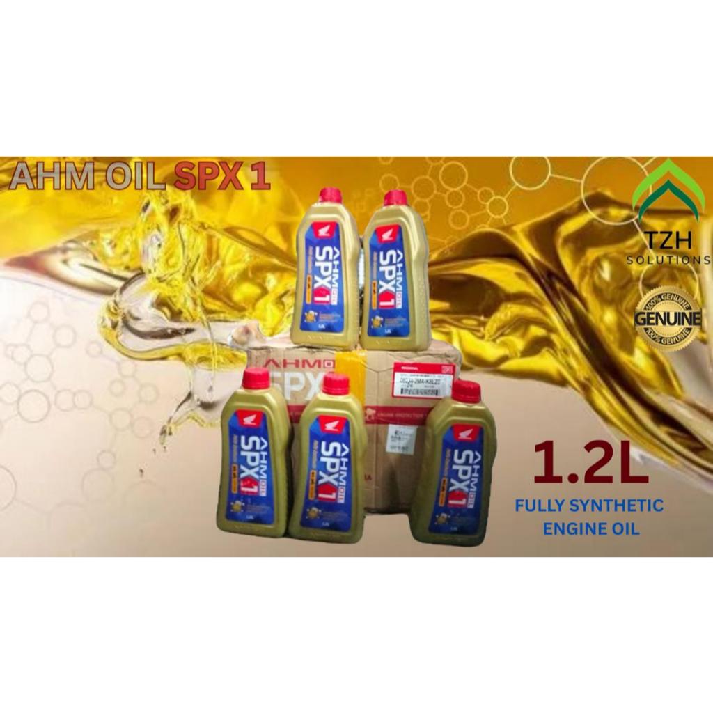 Honda AHM Oil SPX 1 Full Synthetic (1.2L +-2%)(SAE:10W-30, API-SL, JASO ...