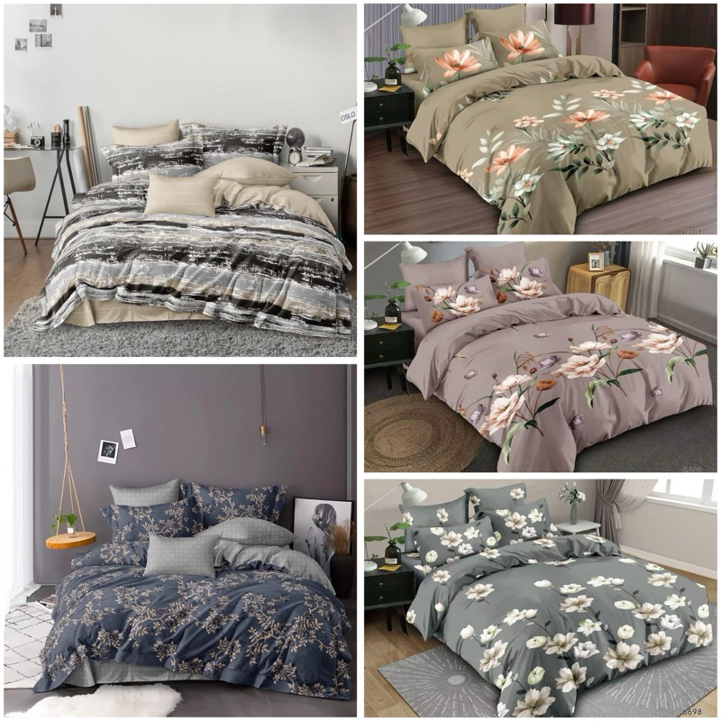 SET TOTO 7in1 QUEEN SIZE PREMIUM QUALITY READY STOCK!! Bedding ...