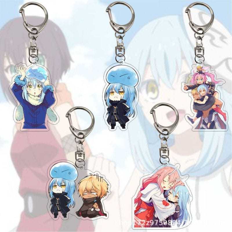 New Design Slime Rimuru Tempest Shuna Veldora Milim Gantungan Kunci ...
