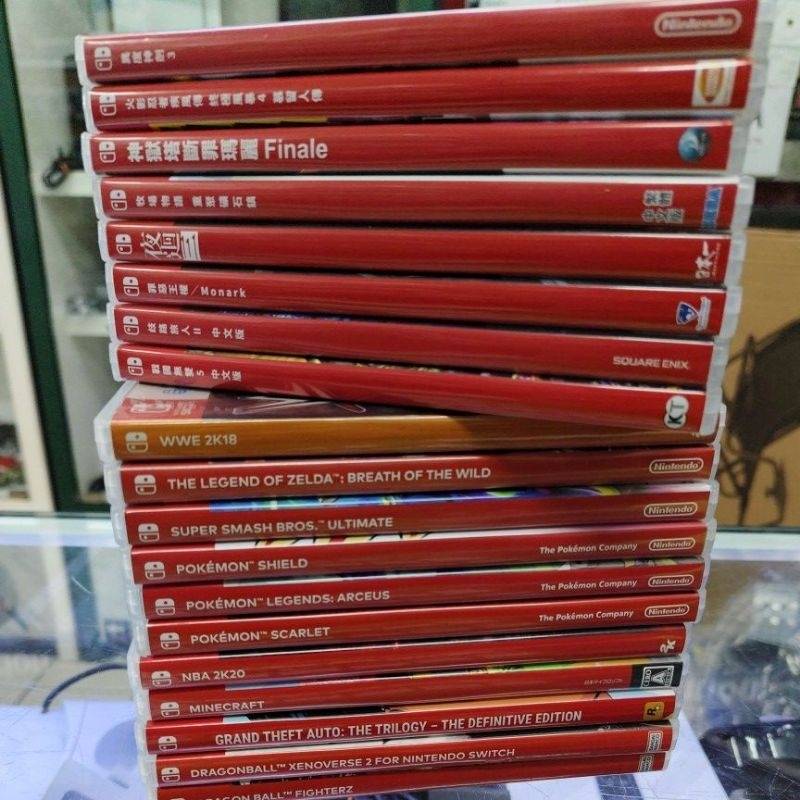 ( Second Hand ) Nintendo SWITCH game Used Low Price | Shopee Malaysia