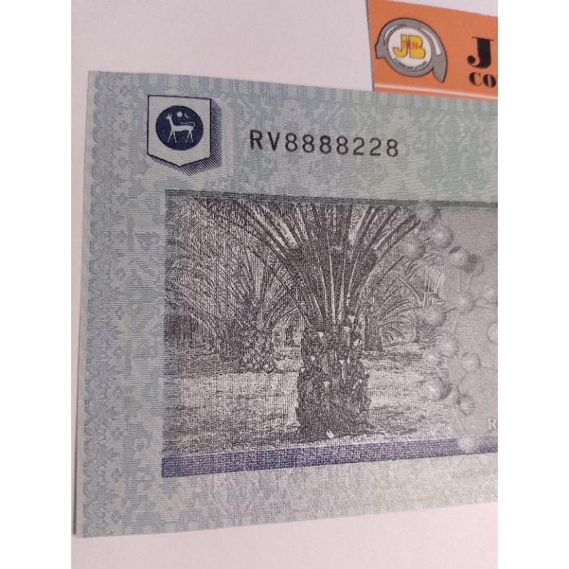 🇲🇾 TenTen Communications BANKNOTES NO SIRI KHAS RV8888228 KONDISI UNC ...
